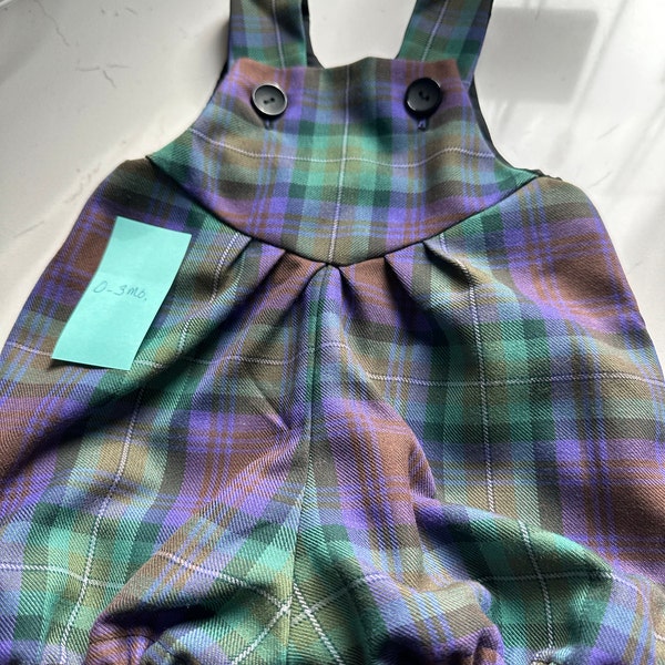 Isle of Arran Tartan Babies, Childrens Bandana Bib - Etsy