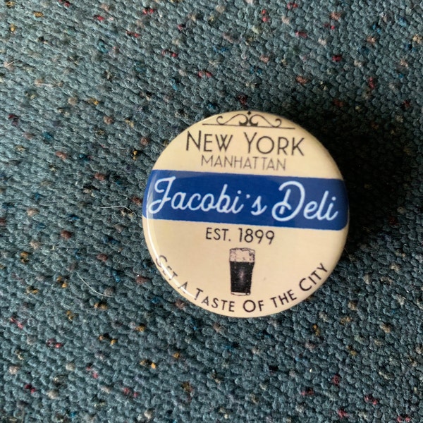 NEWSIES Jacobi's Deli Inspired Pinback, Button, Badge, Magnet Musical ...