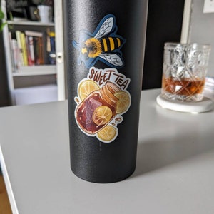 Sweet Tea Vinyl Sticker - Etsy