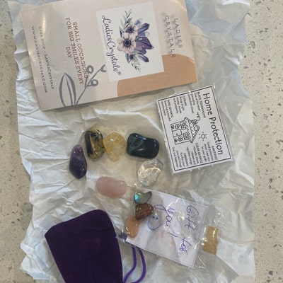 House Protection Crystal Set, House Protection Crystals, Metaphysical ...