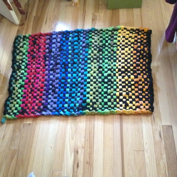 PDF Tutorial — Rug, Weave a Potholder Rug, Upcycle Your Clothing, Learn ...