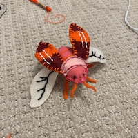 Spring Felt Beetle PDF Pattern Download, Sewing Tutorial - Etsy Australia