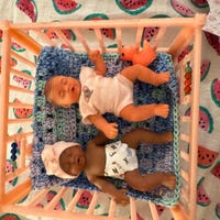 Cloth Diaper for Zuru My Mini Baby - 1 Piece - With Adhesive Fastener ...
