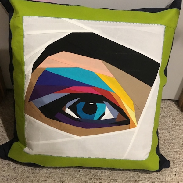 PDF Window of the Soul Foundation Paper Piecing EYE Pattern - Etsy