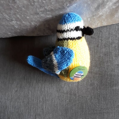 Blue Tit Knit Kit All You Need to Knit a Cute Blue Tit Barbara Blue Tit ...