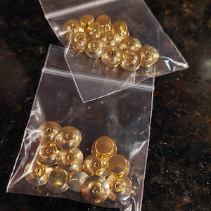 12 Pack of Locking Pin Backs / Pin Keepers Never Lose a Special Pin ...