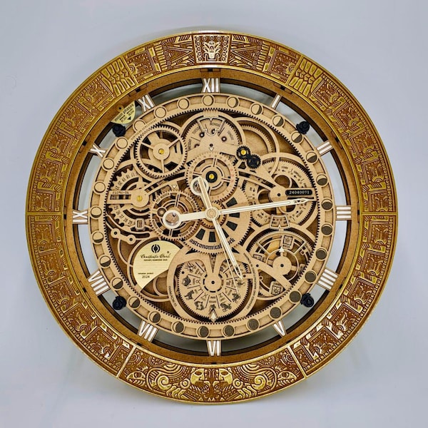 Hand Assembled Unique Astronomical Clock - a Luxury Gift With Steampunk ...