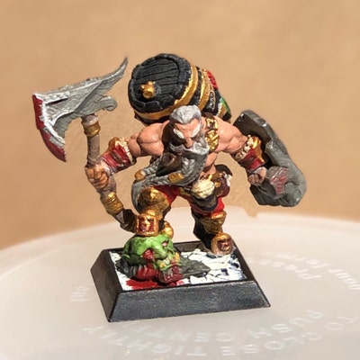Gino Brewmaster Resin Miniature Dnd Miniatures Dungeons - Etsy