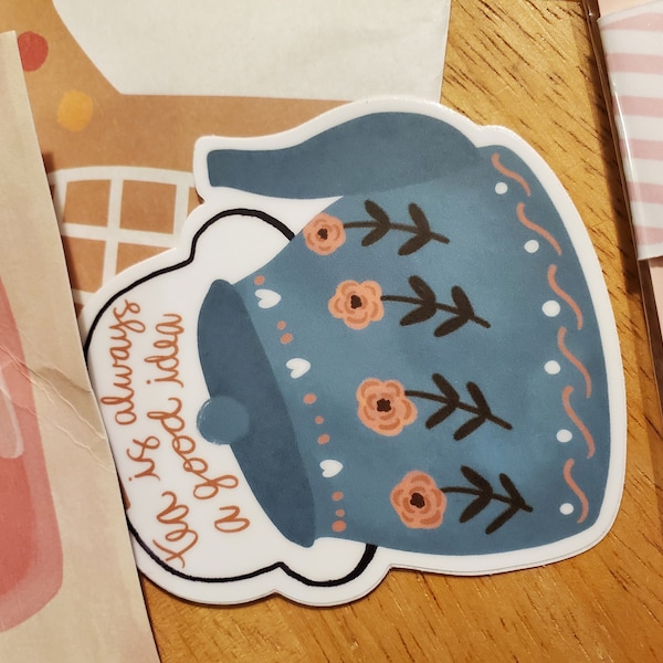 Berry Good Day Sticker - Waterproof Sticker - Etsy