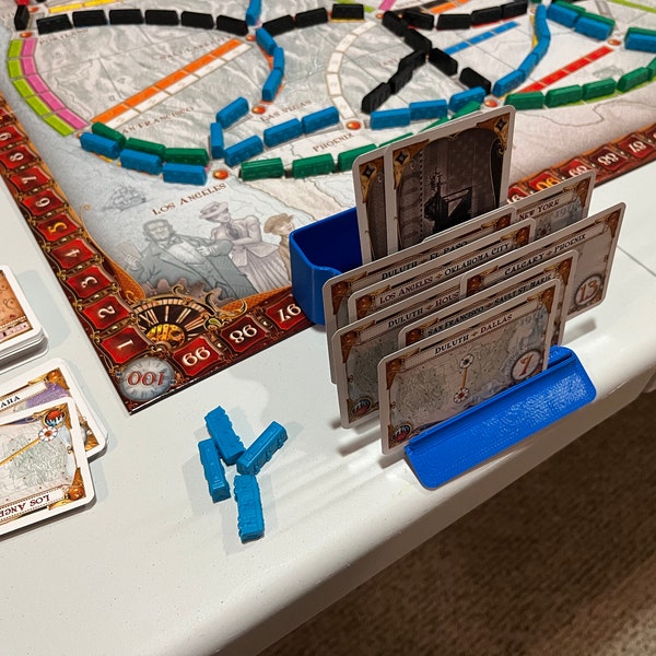 Player Tray for Ticket to Ride and Many Expansions - Holds Your Pieces ...
