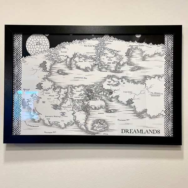 Map of Eora: Pillars of Eternity - Etsy