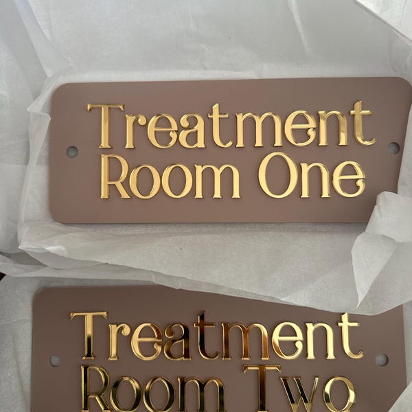Custom 3D Acrylic Business Door Sign: Office Signage for Door or Wall ...