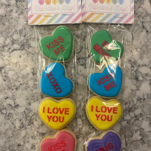 Instant Download Happy Valentine's Day Bag Topper, Printable Candy ...