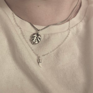 Custom Puppy/ Kitten Tooth Necklace // Pet Memorial Necklace // Dog ...