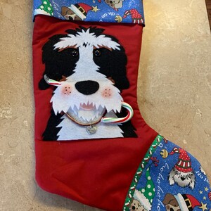 Chocolate Lab Christmas Stocking | Etsy