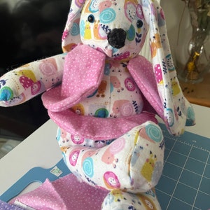 Teddy Bear Pattern and Bunny VIDEO Tutorial 6 Sizes, Rabbit Pattern ...