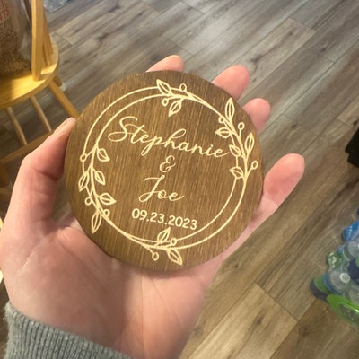 Wedding Favors for Guests, Custom Wooden Coasters, Favors for Guests in ...