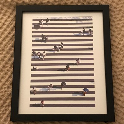 Pedestrian Crossing, Izebra Crossing, Crossing Print, Black and White ...