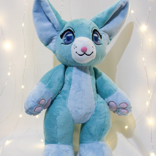 Plush Sewing Pattern PDF Furry Anthro Standing Plushie DIY