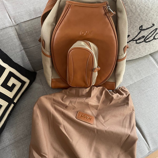 Limited Leather Tennis Bag, Personalized Gift, Luxury, Italian Leather ...