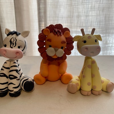 Cold Porcelain Safari Wild Animals - Etsy