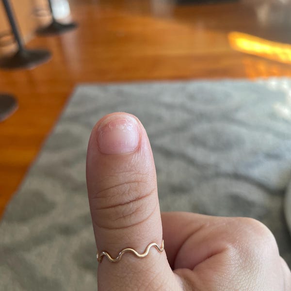 Handmade Ripple Stacking Ring / 14k Gold Filled or Sterling Silver Squiggle Ring - Etsy