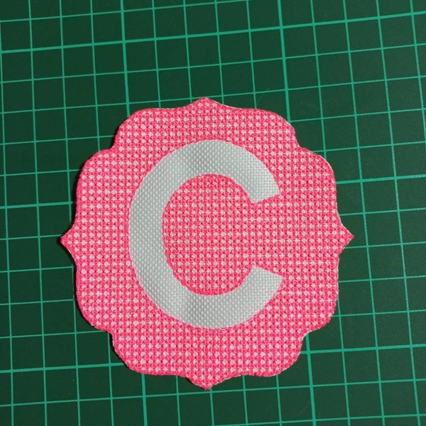 Embossed Machine Embroidery Alphabet, Monogram Towel Font, 5 Sizes, A-Z ...