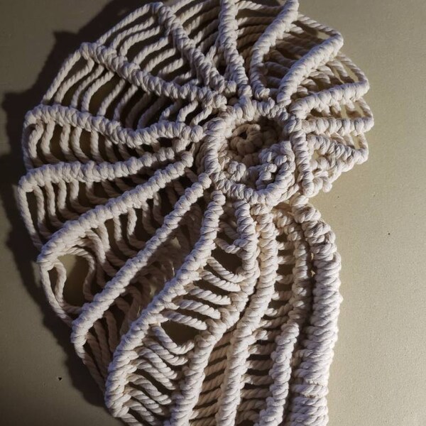 Macrame Pattern, Starfish Pattern , PDF File Tutorial , Writing and With Photographs Tutorial ...