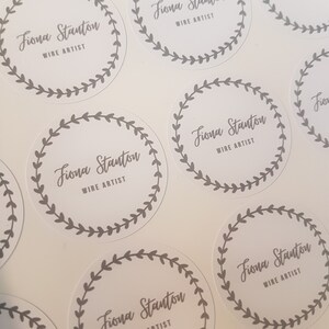 Custom Personalised Business Logo Round Rectangle Square | Etsy