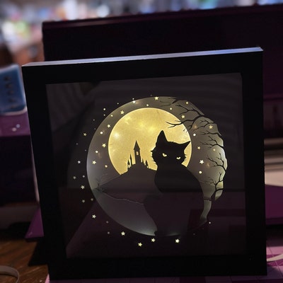 6 Printable LED Shadow Painting Template: Create Your Own Light Art - Etsy