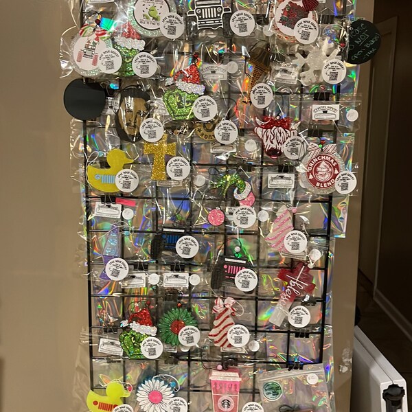 Car Freshie Mirror Scent Label 2.25"x1.25" Thermal Printed Stickers - Etsy