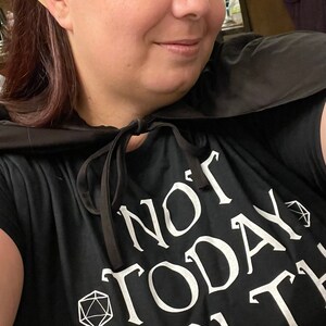 Not Today Lolth Shirt, Evil Spider Queen Shirt, D&D Lolth Shirt, Funny ...