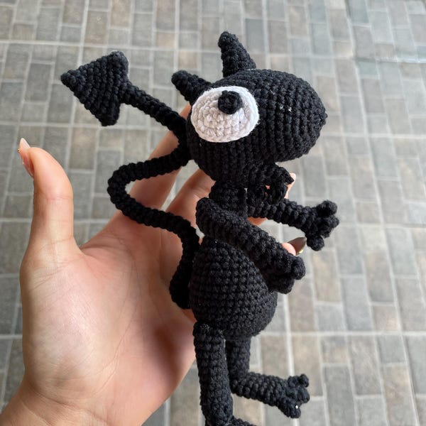 CROCHET PATTERN - Luci the Demon Amigurumi Disenchantment - PDF File ...