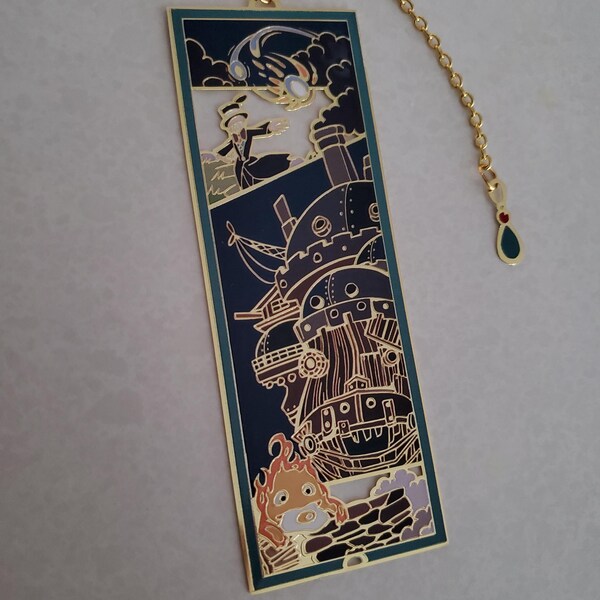 Witch’s Study | Original Design | Enamel Bookmark / Charm | 11x4cm - Etsy