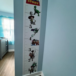 6FT Sonic Growth Chart Removable Wall Flair. Leaves Not Damage or ...