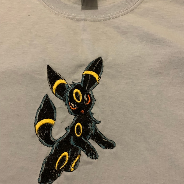 Umbreon Pokemon Machine EMBROIDERY DESIGN,5 Sizes 10 Formats,instant ...