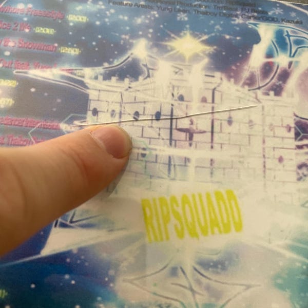 Bladee "cold Visions" Bootleg 2 Disc CD - Etsy