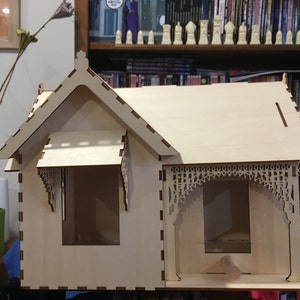 Country Cottage Birdhouse Flat Pack Craft Kit - Etsy Australia