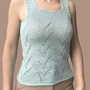 Crochet Top Pattern PDF Mist Cami Crochet Cami Top Camisole Pattern in ...