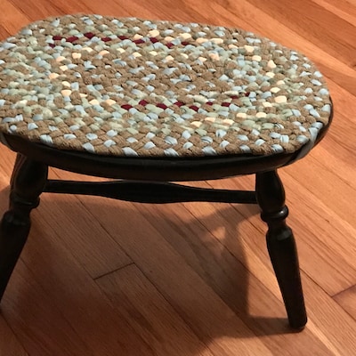 Made to Order Custom Handmade Recycled Braided Round Rug / Rag Rug in ...