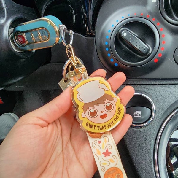 Over the Garden Wall Wristlet and Charm Keychain Set - Cute Greg OTGW ...