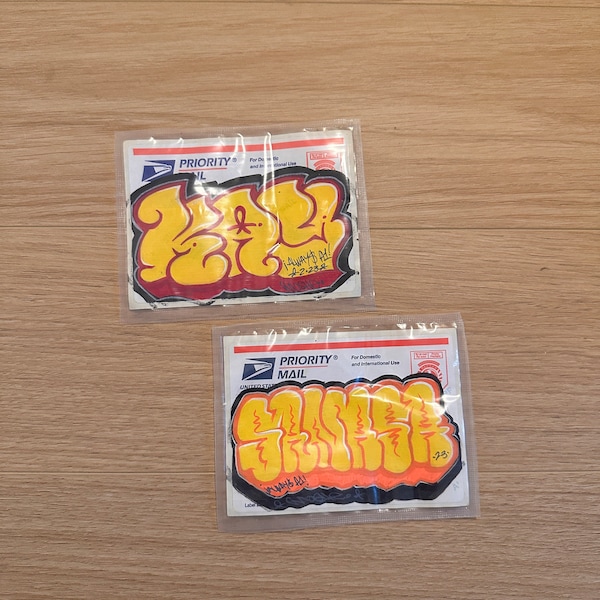 Custom Graffiti Sticker (your Name/tag!) + Tiktok Feature - A1 - [USPS ...