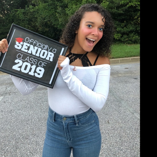 Printable I'm a Senior, First Day of Senior Year Sign, First Day, Back ...