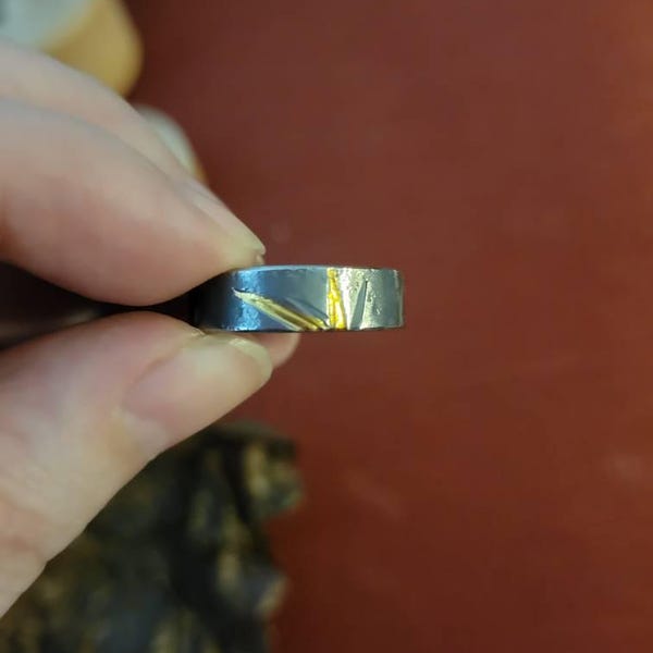 Kintsugi Band Ring | A Unique Ring That Blends the Ancient Japanese Art ...