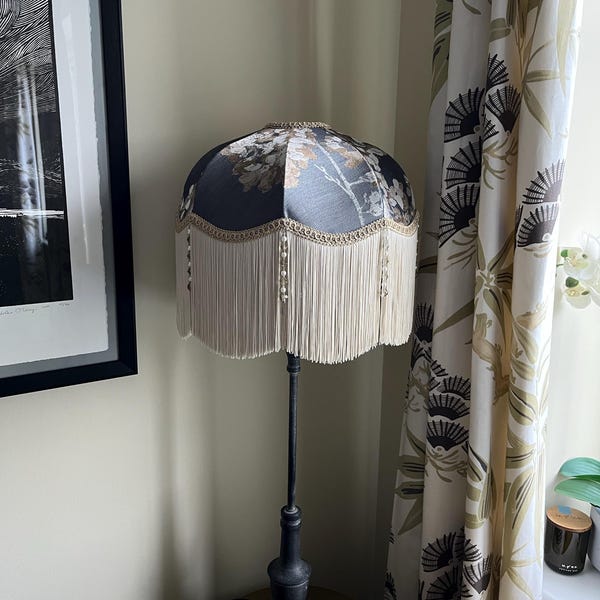 Fringed Lampshade. Traditional Style Lampshade. Vienna Lampshade ...