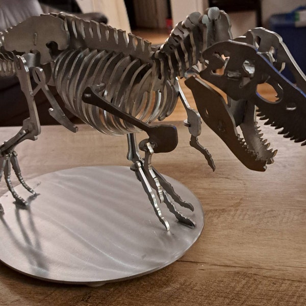 T-rex Dinosaur Digital Pattern Template File for Laser SVG DXF CDR ...