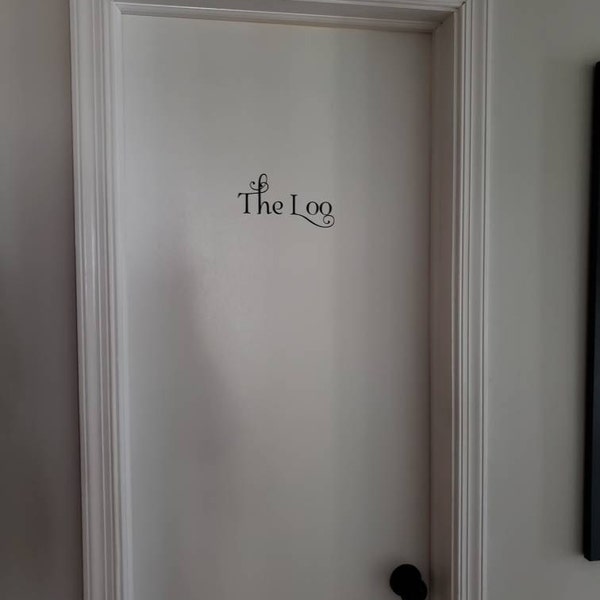 The Loo - as - Vinyl Decal / Sticker - Easier Than Paint or Stencils ...