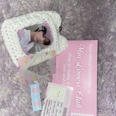 Kpop Photocard Frame Card Fruit Deco Frame Kpop Photocard - Etsy