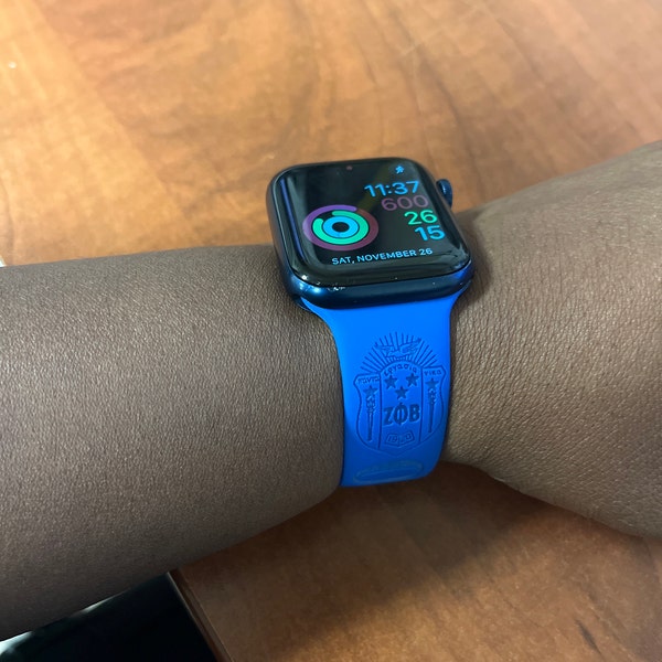 Zeta Phi Beta Sorority, Inc. Personalized Watch Band | Zeta Watch Band ...