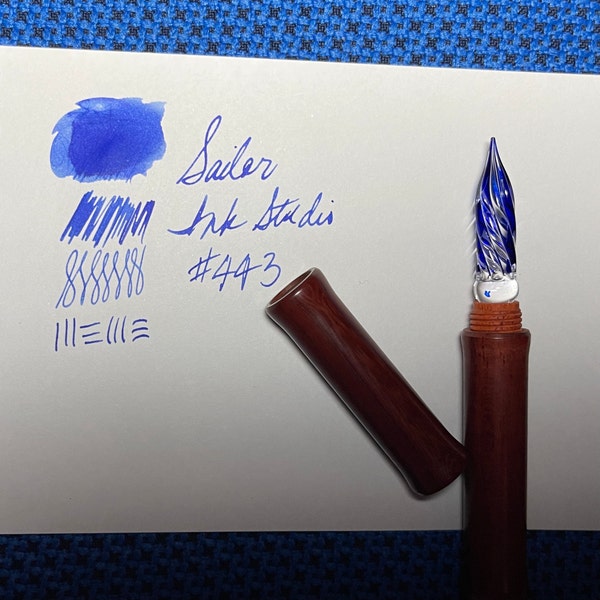 Glass Dip Pen Handmade Japanese Glass Pens Solid Color Glass Art Pen ...